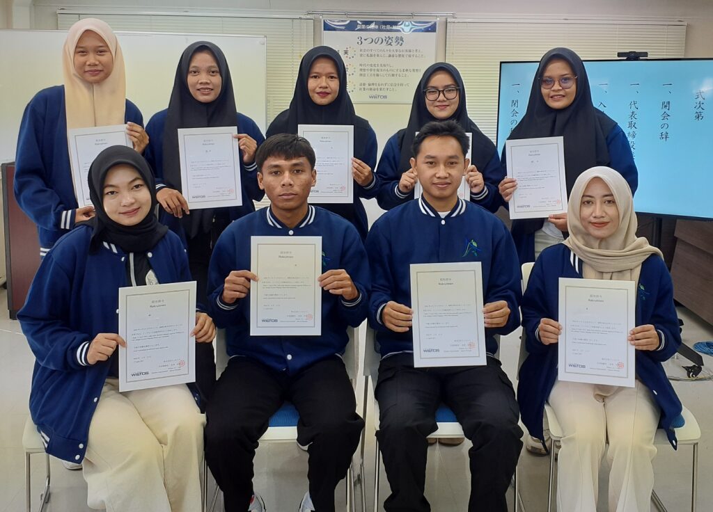 技能実習生を送り出しました | ウィルネット事業協同組合